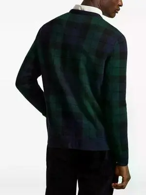 Polo Ralph Lauren Plaid Washable Wool Sweater