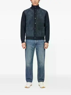 MANIFATTURE DEL NORD Ribbed-knit Cardigan
