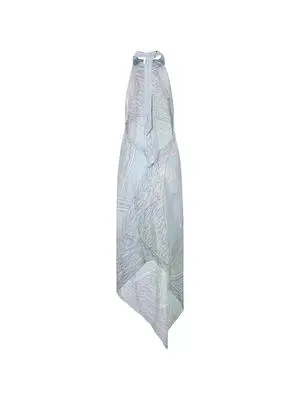 Emilio Pucci Iride-print Asymmetric Dress