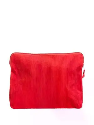 Opening Ceremony Corduroy Patch-pocket Clutch
