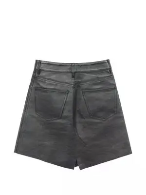 MAISON MARGIELA 2010s Leather Skirt