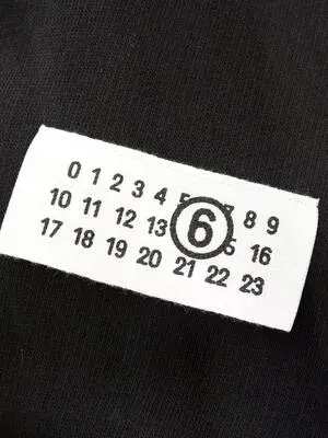 MAISON MARGIELA 2020's Numbering Logo Hoodie - Black