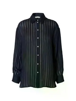 SELECTED Toran Oversized Striped Shirt