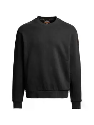 PARAJUMPERS Keota Logo-patch Sweatshirt - Black