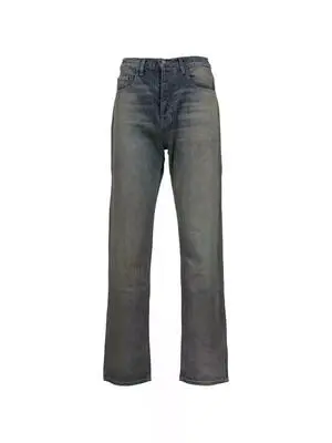 ALEXANDER DIGENOVA Whiskering-effect Jeans - Blue