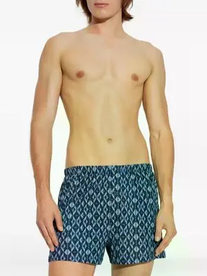 Hanro Geometric-print Cotton Boxers