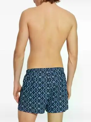 Hanro Geometric-print Cotton Boxers