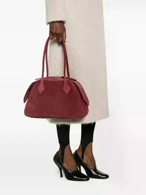 MINOBOSSI Angie Suede Shoulder Bag