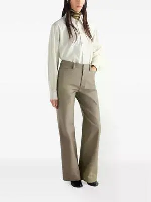 LEMAIRE Straight Pants In Heavy Cotton Twill