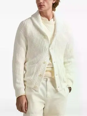 Polo Ralph Lauren Linen-cotton Shawl-collar Cardigan