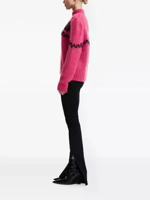 Essentiel Antwerp Kalendar Floral-jacquard Sweater