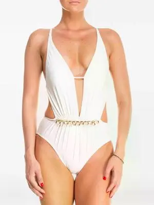 GOTTEX Embellished Cut-out Swimsuit
