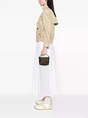 LOUIS VUITTON 1998 Damier Ebene Trousse Pochette Handbag