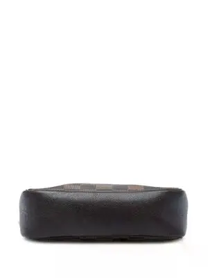 LOUIS VUITTON 1998 Damier Ebene Trousse Pochette Handbag