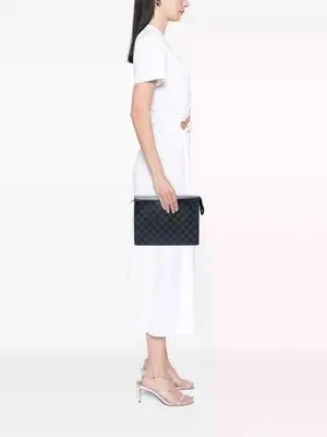 LOUIS VUITTON 2018 Damier Graphite Pochette Voyage Mm Clutch Bag