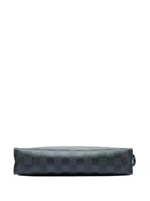 LOUIS VUITTON 2018 Damier Graphite Pochette Voyage Mm Clutch Bag