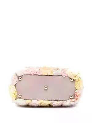 Valentino Garavani 2000-2017 Small Silk Rosier Tote Bag