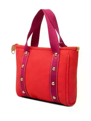 LOUIS VUITTON 2005 Antigua Cabas Pm Handbag - Red