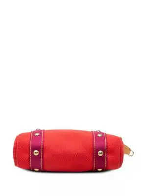 LOUIS VUITTON 2005 Antigua Cabas Pm Handbag - Red