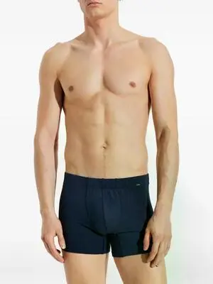 Hanro Logo-tag Boxers - Blue