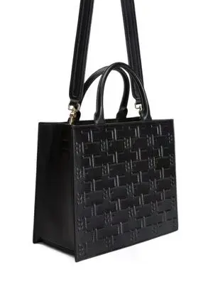 Elisabetta Franchi Bold Monogram Medium Shopper Bag