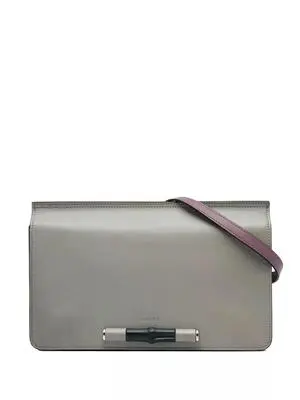 Gucci 2016-2026 Leather Lady Bamboo Shoulder Bag