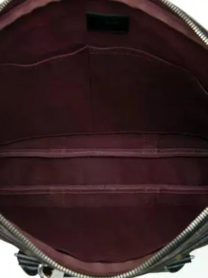 LOUIS VUITTON 2015 Monogram Macassar Porte Documents Jour Business Bag