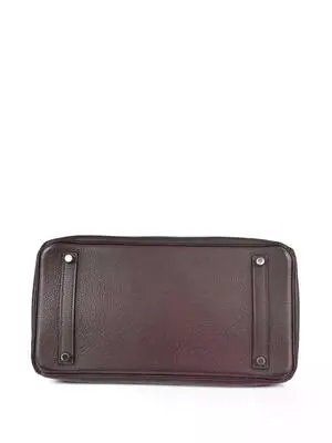 Hermès 2009 35 Togo Birkin Tote Bag - Brown