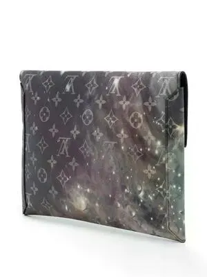 LOUIS VUITTON 2018 Monogram Galaxy Pochette Voyage Mm Clutch Bag