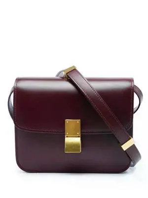 Celine 2019 Small Calfskin Classic Box Crossbody Bag