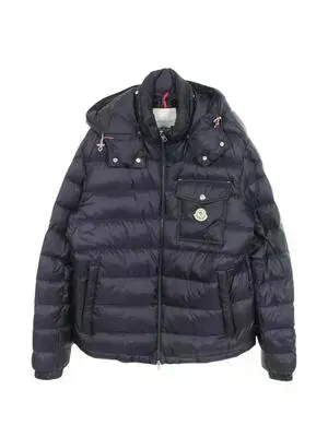 Moncler Verith Hooded Down Jacket - Blue