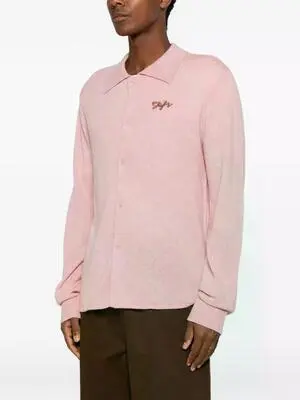 Séfr Logo-embroidered Cardigan