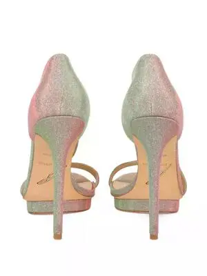 Brian Atwood Asymmetric Platform Sandals