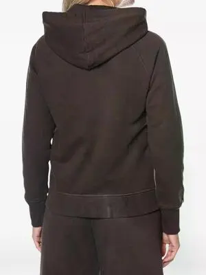 Armani Exchange Logo-embroidered Zip-up Hoodie