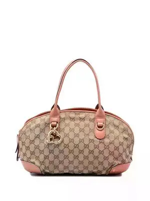 Gucci 2016-2026 Gg Canvas Heart Bit Satchel