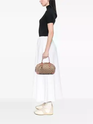Gucci 2016-2026 Gg Canvas Heart Bit Satchel