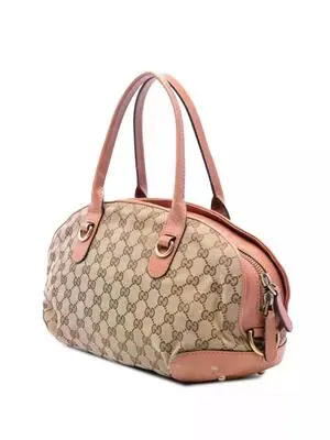 Gucci 2016-2026 Gg Canvas Heart Bit Satchel