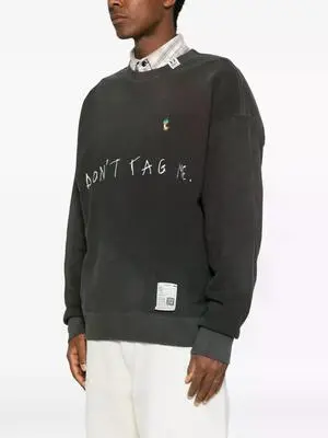 Mihara Yasuhiro Logo-print Embroidered Sweatshirt