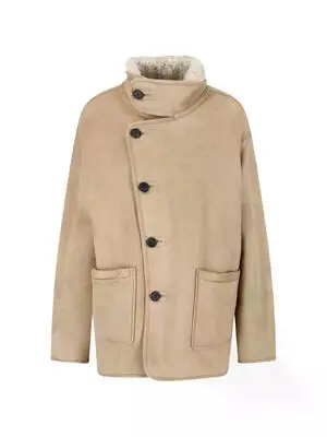 LOW CLASSIC Reversible Faux-fur Jacket - Neutrals