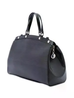 LOUIS VUITTON 2011 Epi Brea Mm Satchel - Black