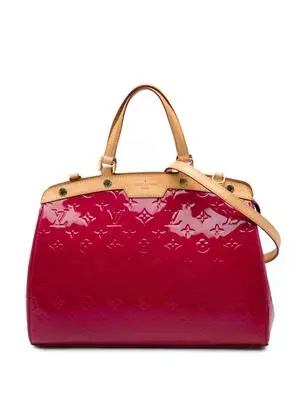 LOUIS VUITTON 2014 Monogram Vernis Brea Mm Satchel