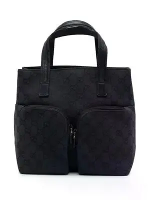 Gucci 2000-2015 Gg Canvas Handbag - Black