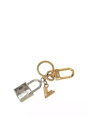 LOUIS VUITTON 2016 Plated And Brass Kaleido V Bag Charm And Holder Key Chain