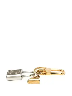 LOUIS VUITTON 2016 Plated And Brass Kaleido V Bag Charm And Holder Key Chain