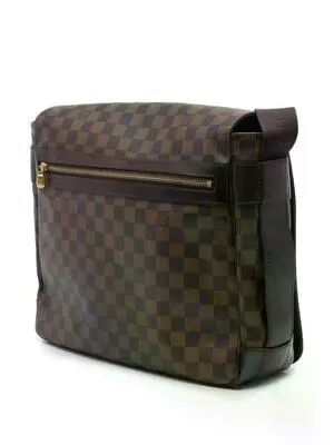 LOUIS VUITTON 2008 Damier Ebene Bastille Crossbody Bag