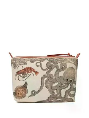 INOUI EDITIONS City Tasca Poseidon-print Makeup Bag