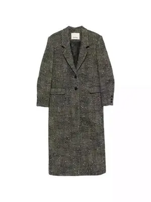 Isabel Marant Étoile Ealine Herringbone-pattern Wool Coat