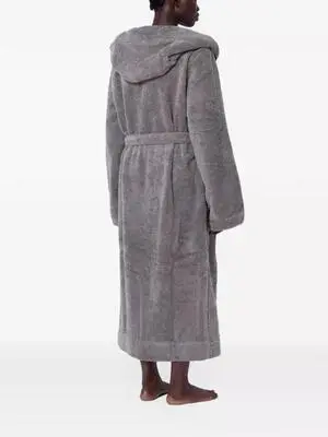 Rick Owens Hooded Terry-cloth Bathrobe