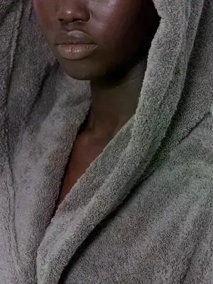 Rick Owens Hooded Terry-cloth Bathrobe