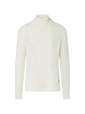 Liu Jo Wool And Cashmere Turtleneck Sweater - White